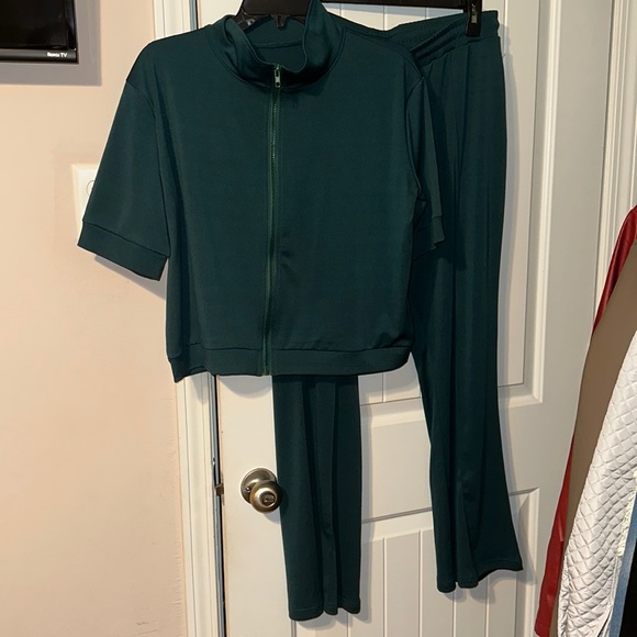 Other | 2 Pc Wide Leg Pant Set Sample | Poshmark